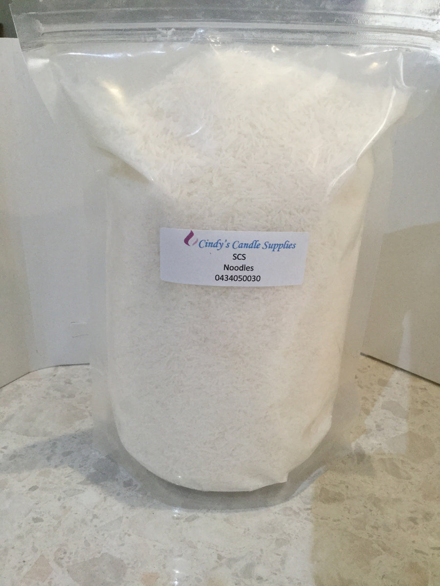 Sodium coco sulphate noodles/ needles SCS- 1 kilogram – Adelaide Candle ...